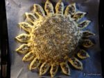 Sunflower pie with chicken, cheese & mushrooms, recipe | FalkTime